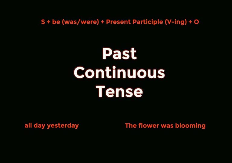 Past Continuous Tense: Pengertian, Rumus, Fungsi, Ciri dan Time Signal